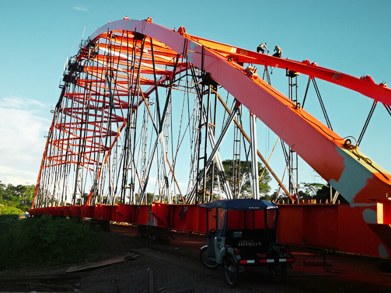 Instalación de péndolas – SAMAYCA